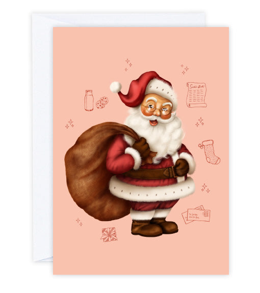Santa Claus Greeting Card – Studio Sue
