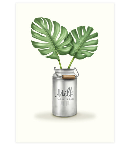 Monstera Leaves Art Print – Studio Sue