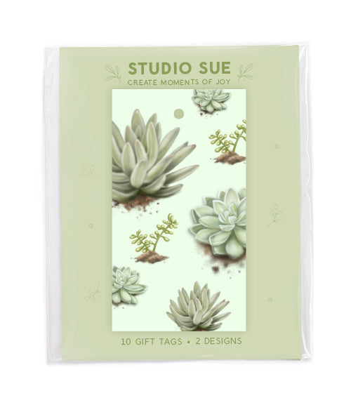 Succulent Gift Tags – Studio Sue